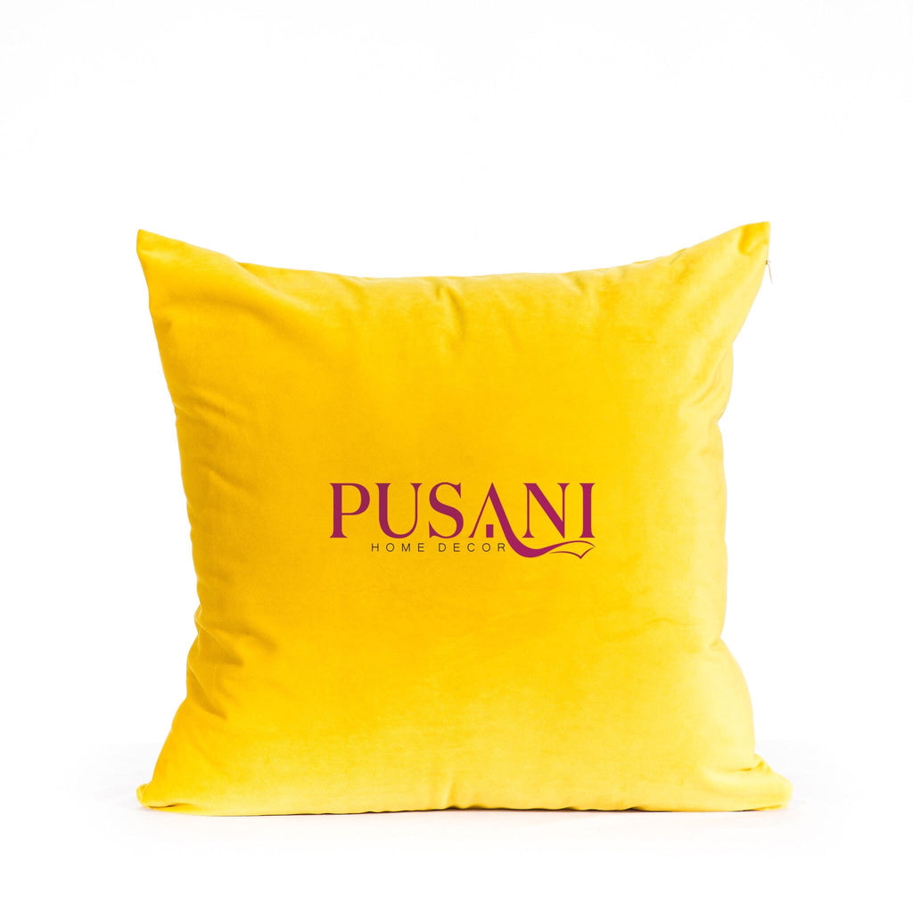 สีพื้นกำมะหยี่นิ่ม (Yellow) – PUSANI HOME DECOR